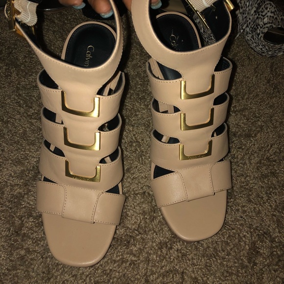 Calvin Klein | Shoes | Calvin Klein Platform Heel | Poshmark